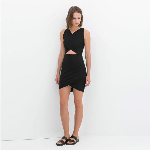 Zara | Dresses | Zara Mini Cut Out Dress | Poshmark
